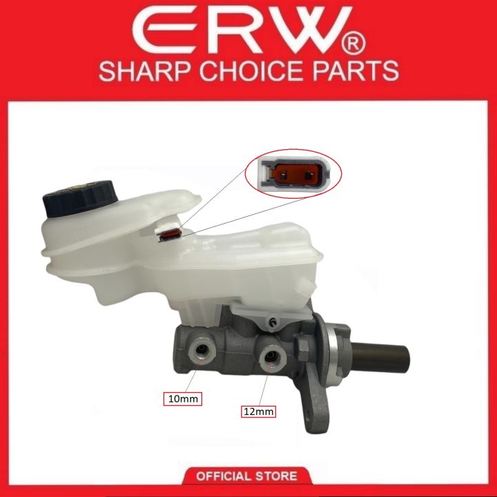 BRAKE MASTER ASSEMBLY FORD RANGER '13-22 10x12 "END TTUBE w/HOLE ...