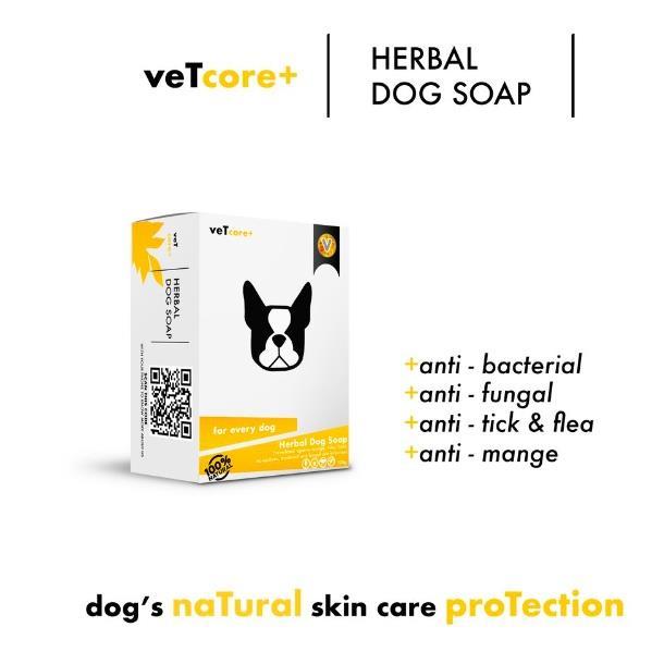 【COD】 VetCore Premium Herbal Dog Soap 120g | Lazada PH