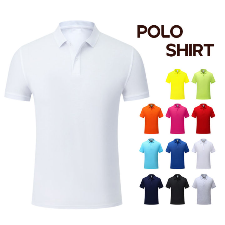 Muanna plain color drifit Polo shirt Unisex golf polo formal attire for ...