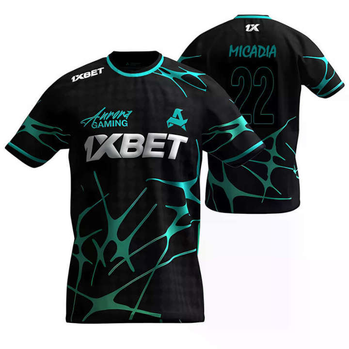 CS2 Summer Training Jersey Esports Club Aurora Gaming 2025 Uniform CSGO ...