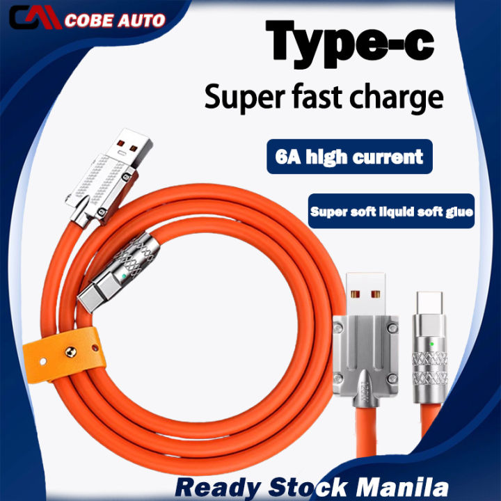 Original USB Liquid Silicone Cable Metal 6A Type C Fast Charge Cable ... Original USB Liquid Silicone Cable Metal 6A Type C Fast Charge Cable ...