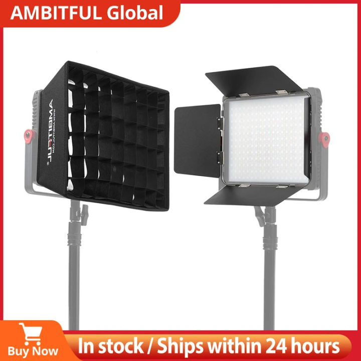 Ambitful p35r led video panel light diffuser honeycomb grid soft barn door (soft/barn door only ...