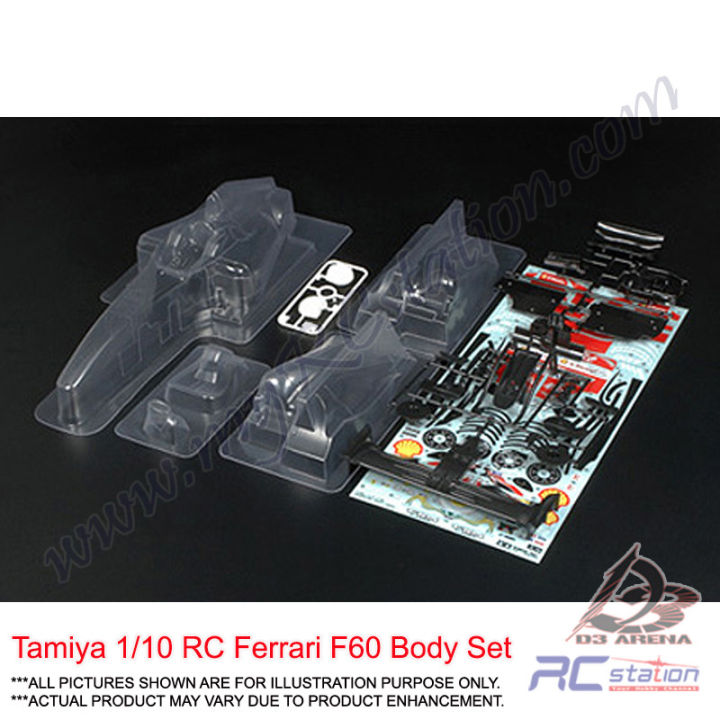 Tamiya Body Shell #51397 - 1/10 RC Ferrari F60 Body Set [51397] | Lazada