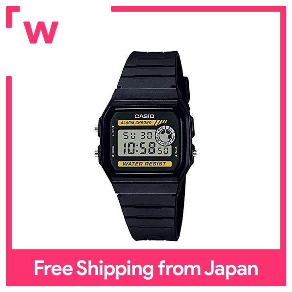 นาฬิกาคอลเลกชัน CASIO F-94WA-9JH ผู้ชายสีดำ | Lazada.co.th