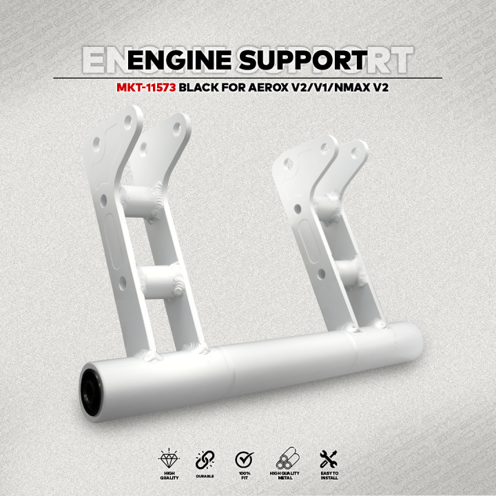 MOKOTO AEROX V1 V2 / NMAX V2 ENGINE SUPPORT BRACKET +2" STEEL STABILITY ...