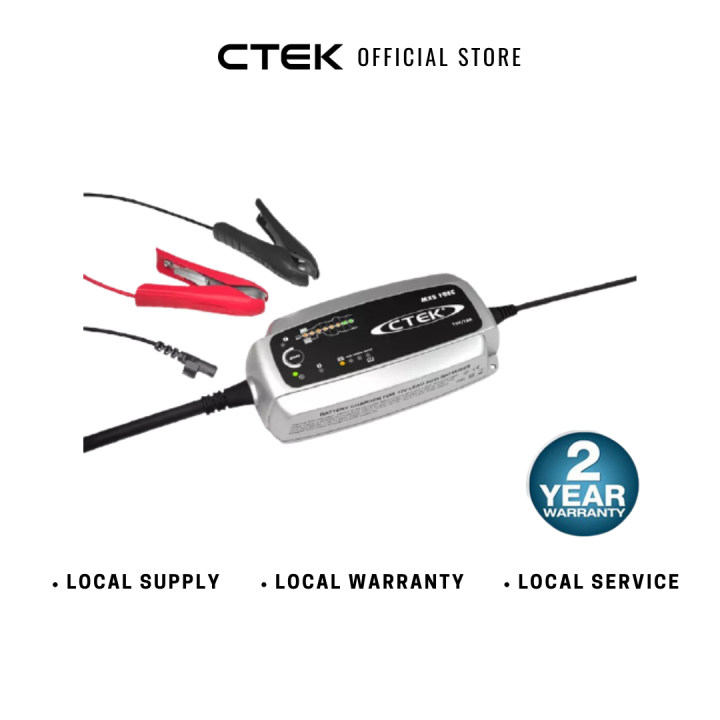 CTEK - MXS-10 Smart Battery Charger | Lazada