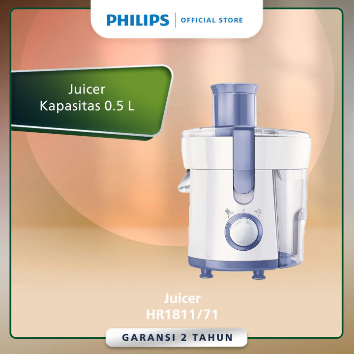Philips Juicer HR1811/71 Extractor - Putih-Biru | Lazada Indonesia