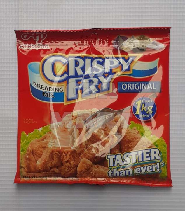 Crispy Fry Breading Mix Original 62 Grams - Coats 1 Kilogram Meat ...