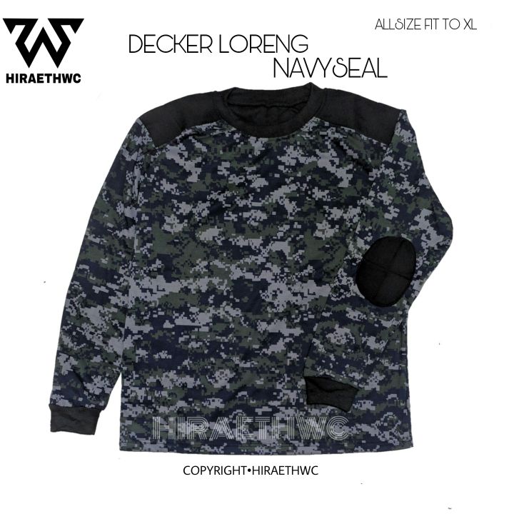 Kaos Loreng Navy Seal | Kaos loreng Army [Termurah] | Lazada Indonesia