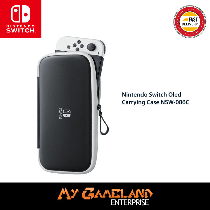 Nintendo Switch OLED Carrying Case (NSW-086C)(Black/Red/Blue) | Lazada