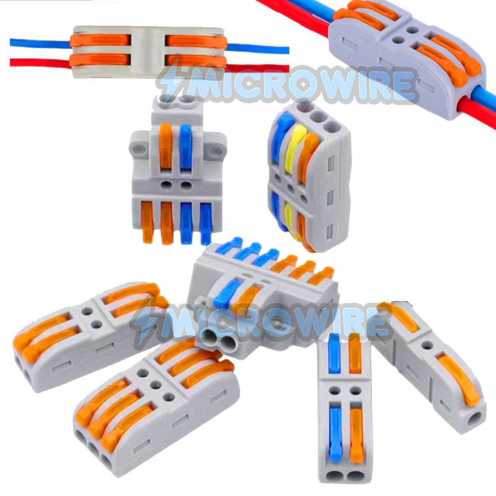 MW IH Fast Reusable Cable Wire Connector – Terminal Block 2/3/4/5-Way ...