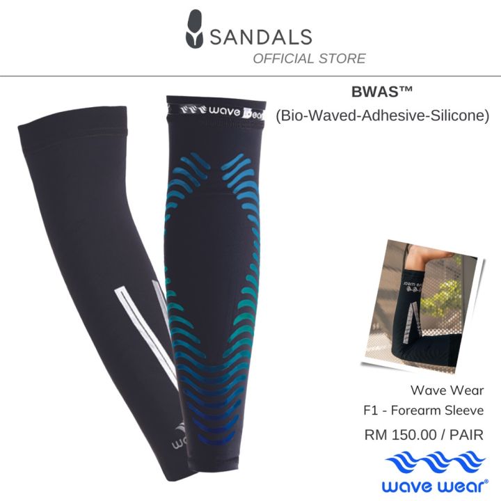 Wave Wear F1 Forearm Taping Sleeve Silver | Lazada