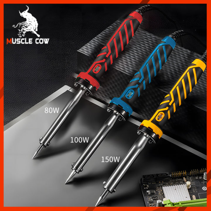 MUSCLE COW หัวแร้งไฟฟ้า 80W 100W 150W หัวแร้ง หัวแร้งไฟฟ้า ปั๊ม ...