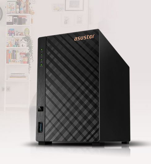 NAS Asustor DRIVESTOR 2 AS1102T with NAS HDD + optional Trendnet 4MP ...
