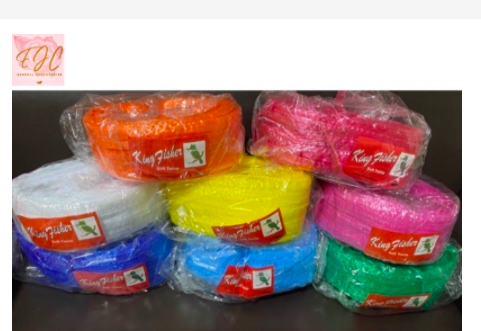 King Fisher Plastic Soft Twine Straw Tali Medium 50meters | Lazada PH