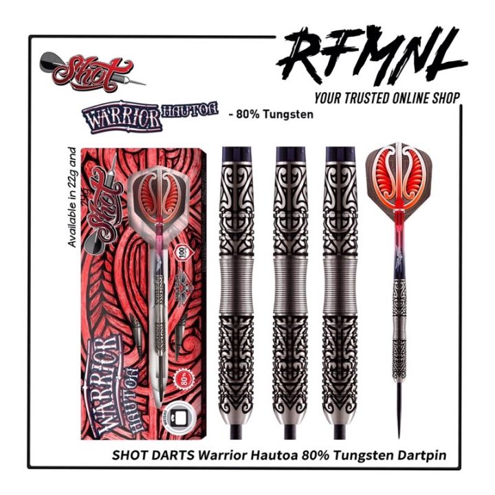 Shot Darts Warrior Hautoa 80% Tungsten Dartpin | Lazada PH