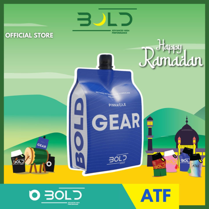 Bold 1L Multi Vehicle ATF Fully Synthetic Auto Transmission Fluid Gear ...
