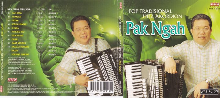 CD Pak Ngah Pop Tradisional Hitz Akordion | Lazada