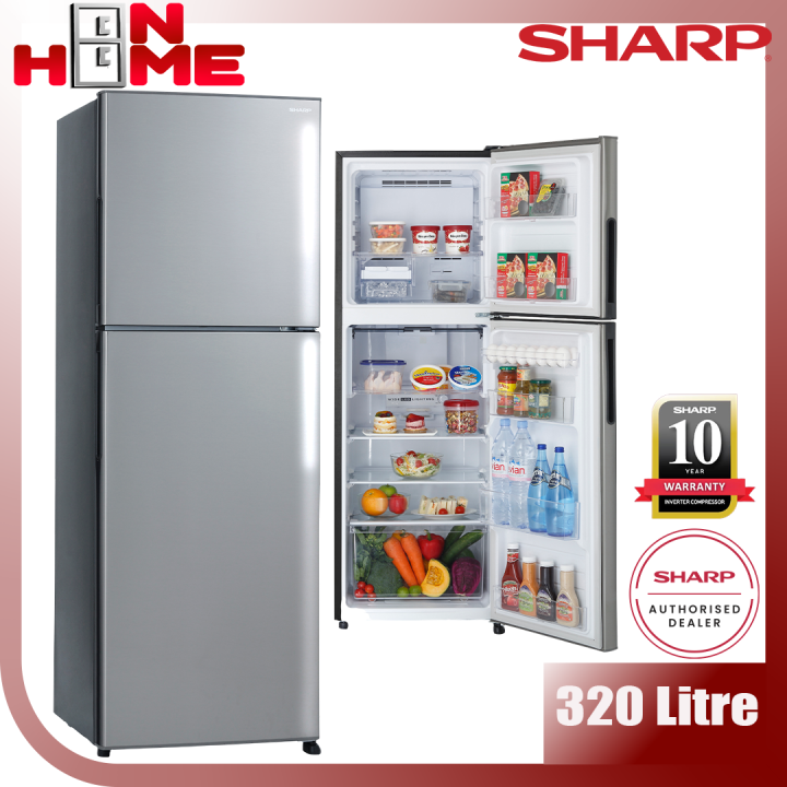 Sharp 280L/320L Smile Refrigerator | Lazada