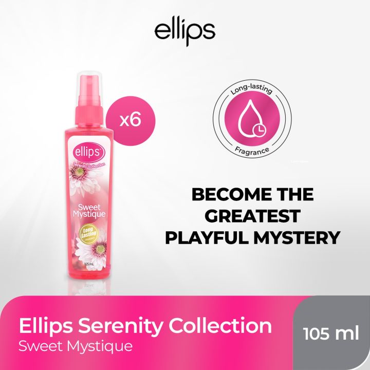 Ellips Cologne Serenity Collection - Sweet Mystique - 105 ml - 6 PCS ...