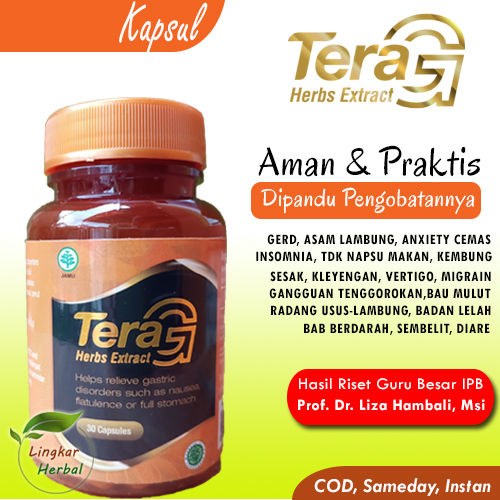 Tera G Ekstrak Herbal Obat Asam Lambung Cemas Depresi Gastritis Radang ...