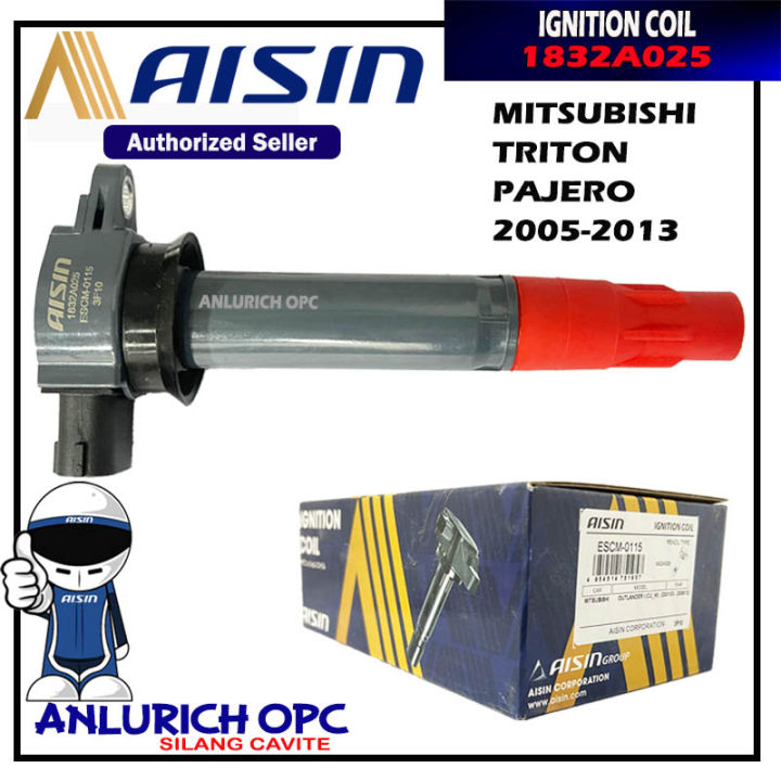 AISIN IGNITION COIL Mitsubishi Triton/Pajero 2005-2013 ESCM-0115 ...