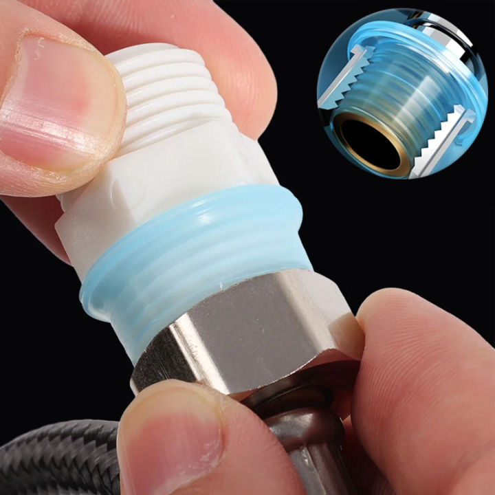 Faucet Leak-Proof Sealing Gasket Washer Silicone Raw Belt Triangle ...