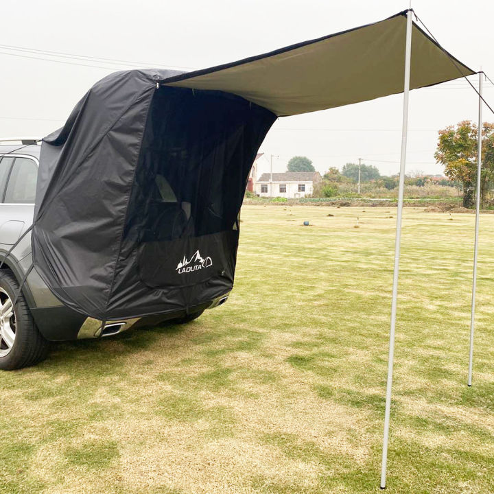 Moon Afterglow SUV Trunk Tent Outdoor Sun Shelter Canopy Car Tail ...
