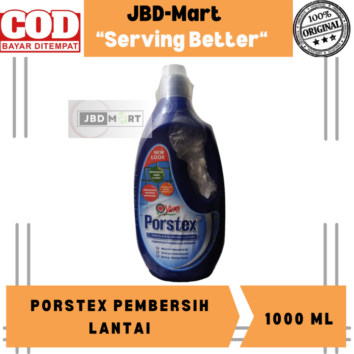 YURI PORSTEX 1000ML / 1LITER (Free Sarung tangan Plastik) | Lazada ...