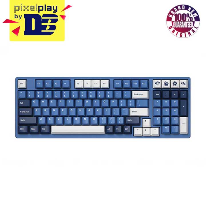 Akko Ocean Star 3098DS Mechanical Keyboard (Akko Blue) | Lazada PH