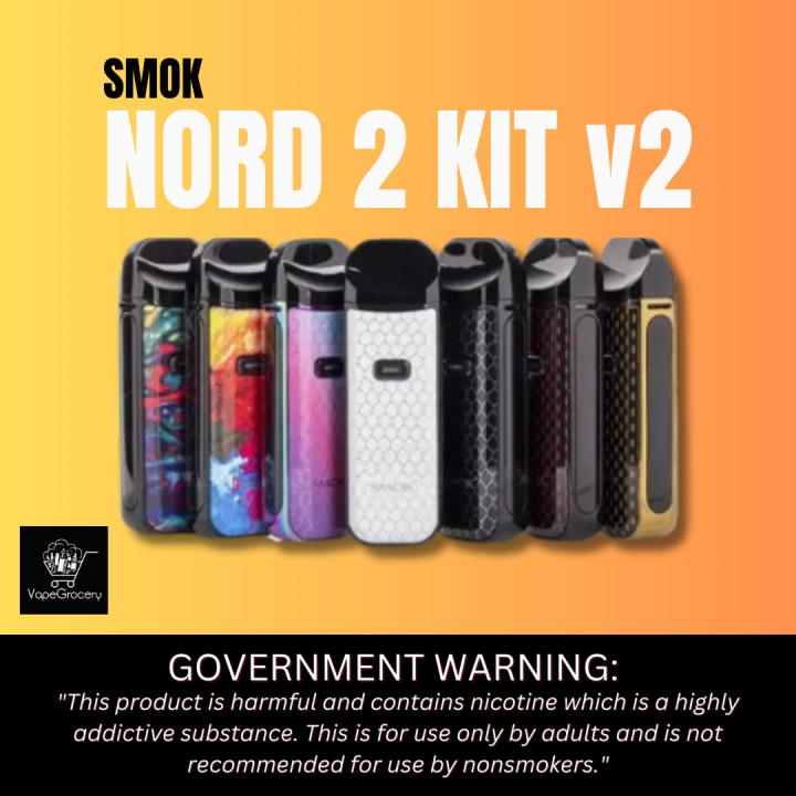 SMOK NORD 2 KIT v2 Vape Supplier | Lazada PH