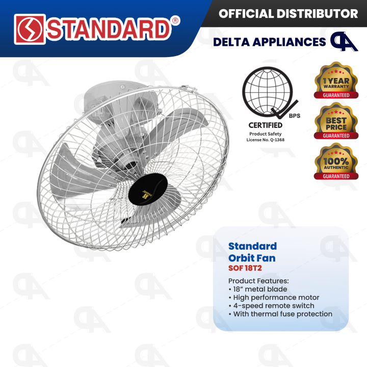 Standard Orbit Fan Industrial Metal Orbit Fan ceiling Fan 18" Original ...