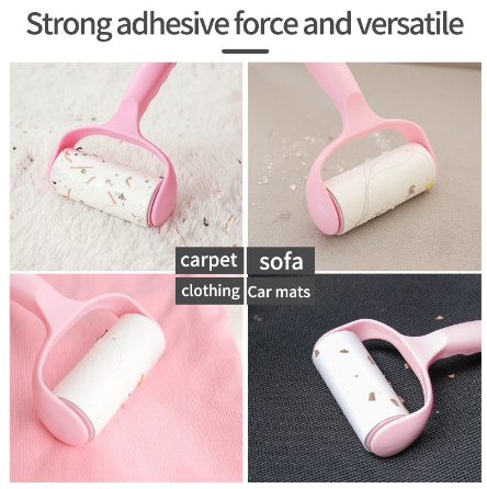 SWEET High Quality Pet Fur Cleaner Hair Sticky Roller with Cover ...