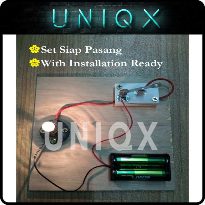 Uniqx Electric DIY School Science RBT Sekolah Project [Projek Litar ...