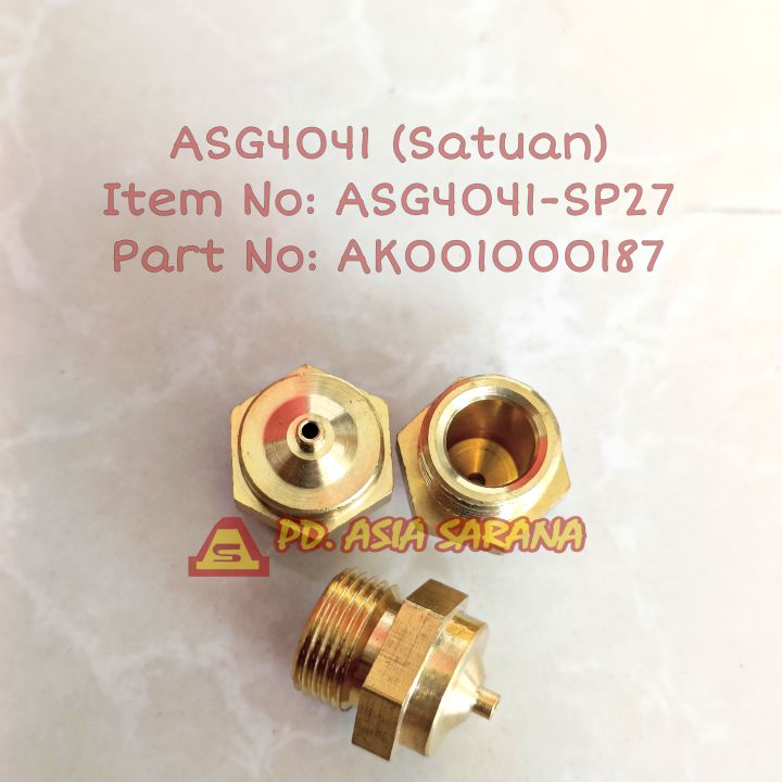 Nozzle Kuningan HVLP ASG4041-SP-27 INGCO Air Spray Gun Cat AK001000187 ...