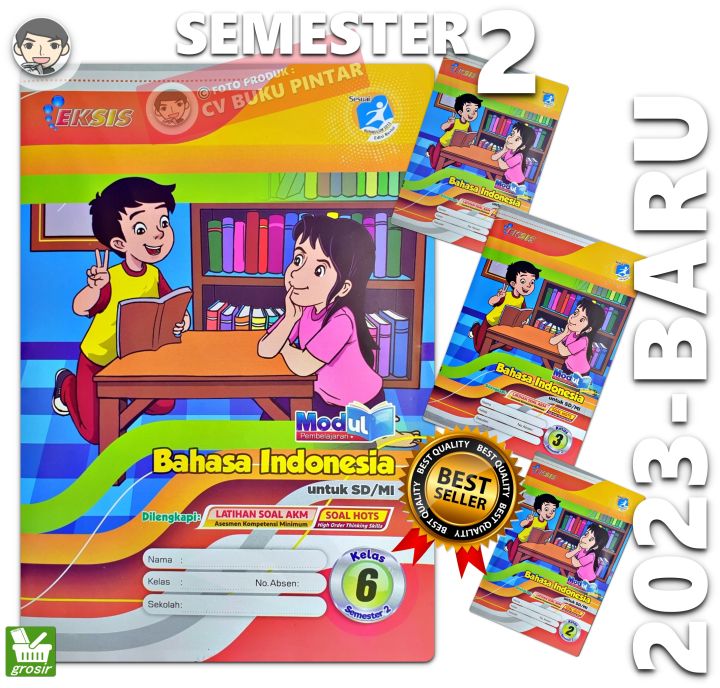 LKS BAHASA INDONESIA SD/ MI KELAS 1 2 3 4 5 6 SEMESTER 2 | EKSIS | Lazada Indonesia