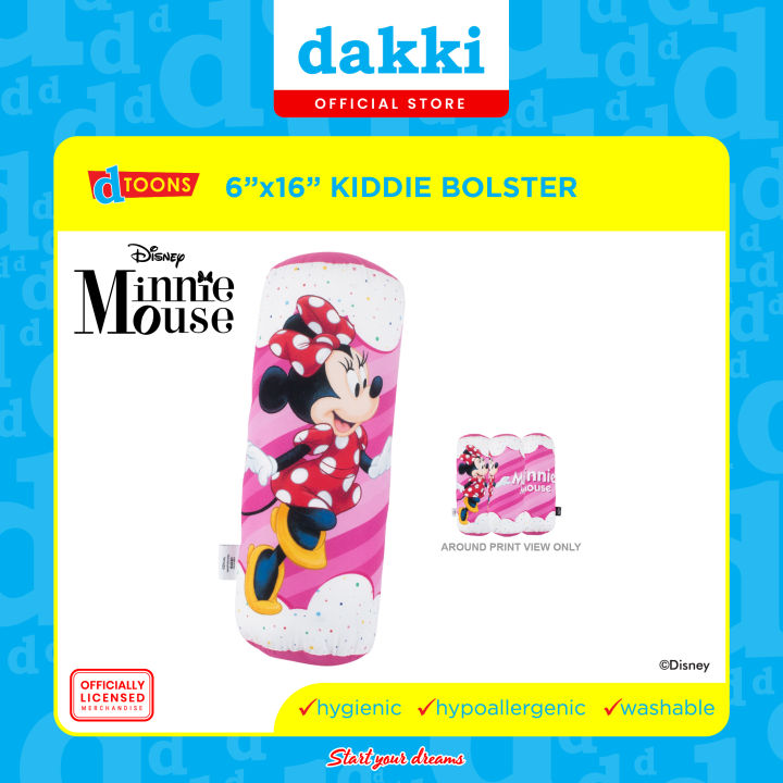 Dakki 6" x 16" Minnie Cuttiepie Kiddie Bolster | Lazada PH