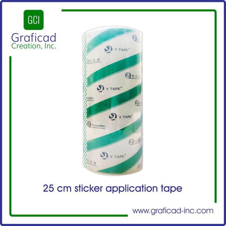 Graficad 25 cm (10) Sticker Application Transfer Tape Lifter | Lazada PH