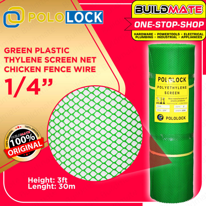 Green Plastic Polyethylene Screen Amazon Net Chicken Fence Cage Wire 3 ...