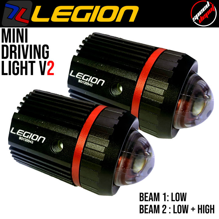 Legion Mini Driving Light V2 | 6 Months Warranty | Speed Depot | Lazada PH