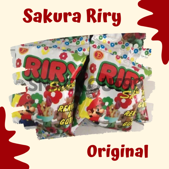 Riry Sakura Jajanan Jadul Renceng 12 Gram x 10 Pcs | Lazada Indonesia