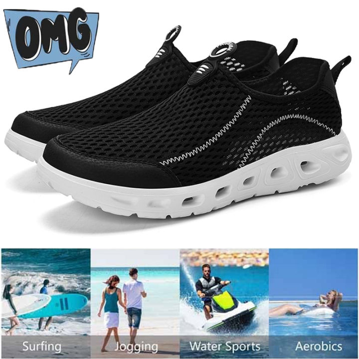 Unisex Beach Water Shoes Quick-Drying Swimming Aqua Shoes Seaside ...
