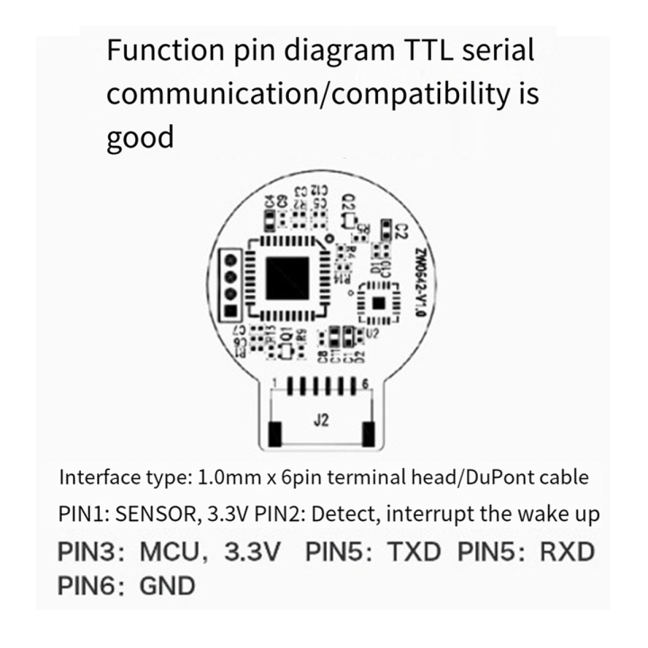 Fingerprint Recognition Module ZW0642 Capacitive Touch Fingerprint ... Fingerprint Recognition Module ZW0642 Capacitive Touch Fingerprint ...