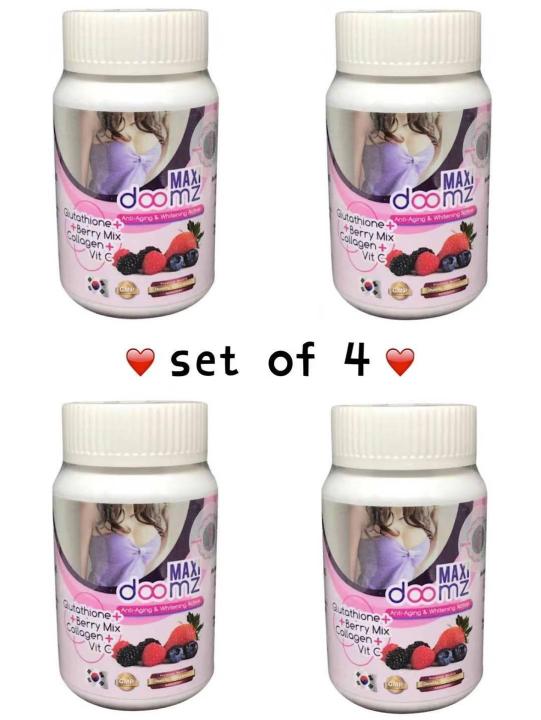 MZ wise ( set of 4 ) mz Maxi doomz from Thailand 100% Original | Lazada PH