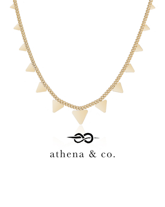Athena & Co. 18k Gold Plated Aasha Chain Necklace | Lazada PH