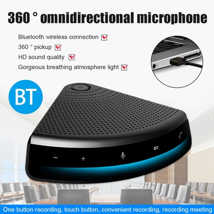 USB Conference Microphone HD Noise Cancelling Microphone Desktop ...