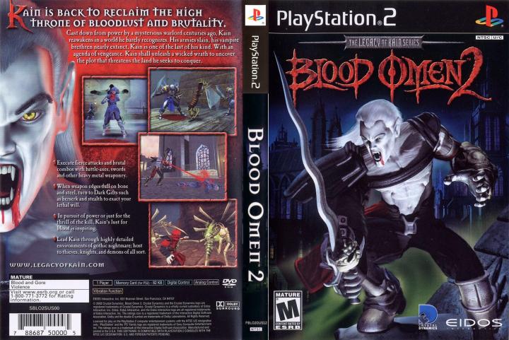 Ps2 Blood Omen 2 The Legacy of Kain Series | Lazada