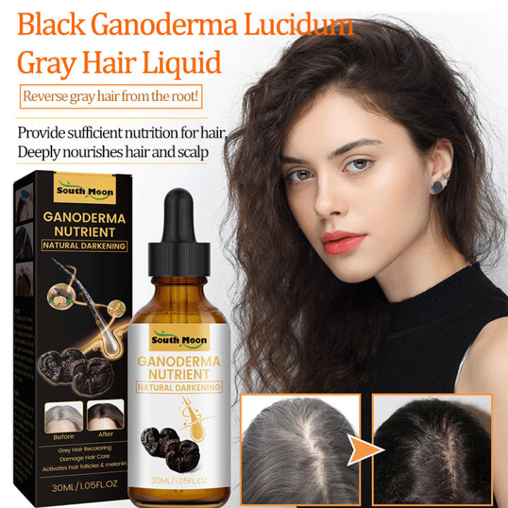 viviking Black hair liquid Ganoderma lucidum and Polygonum multiflorum ...