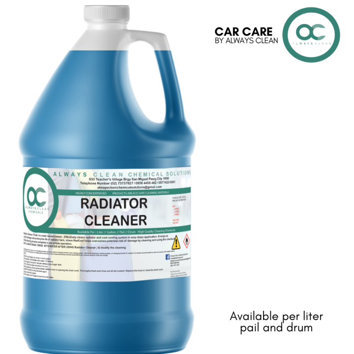 RADIATOR CLEANER 1 GALLON BY ALWAYS CLEAN | Lazada PH