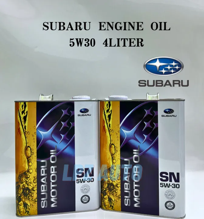 💯ORIGINAL💯 SUBARU ENGINE OIL SN 5W30 5W-30 5/30 5W 30 FOR GASOLINE ...